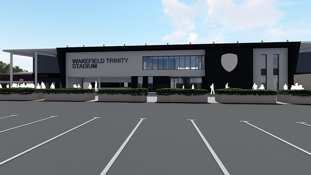 AFL Architects | Planning Granted for Wakefield Trinity Stadium…